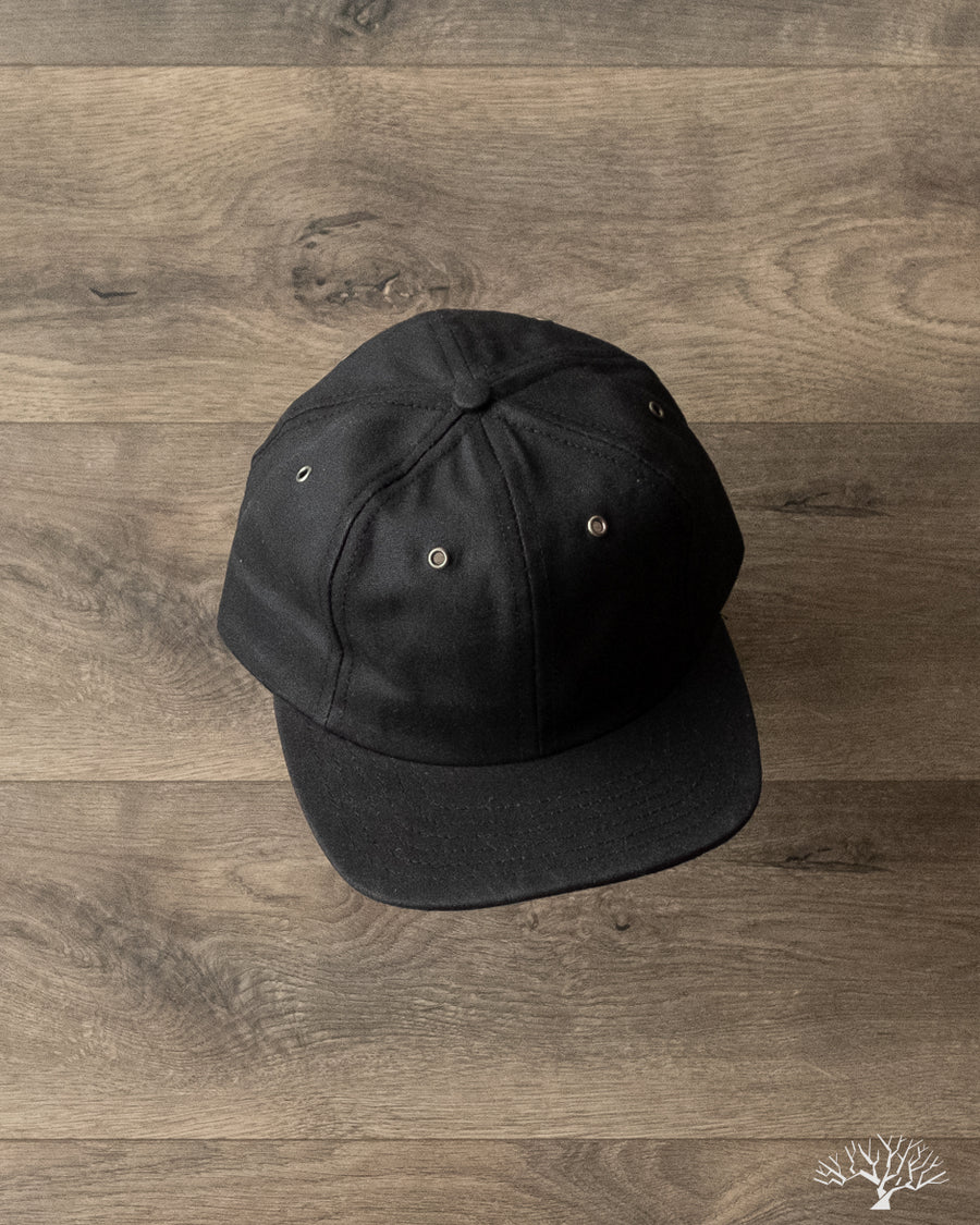 Dehen 1920 - Waxed Canvas Baseball Cap - Olive – Withered Fig