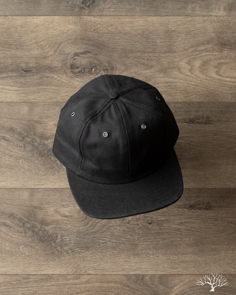 Dehen 1920 - Waxed Canvas Baseball Cap - Olive – Withered Fig