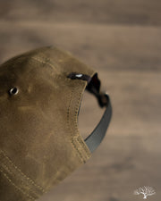 Dehen 1920 - Waxed Canvas Baseball Cap - Olive – Withered Fig