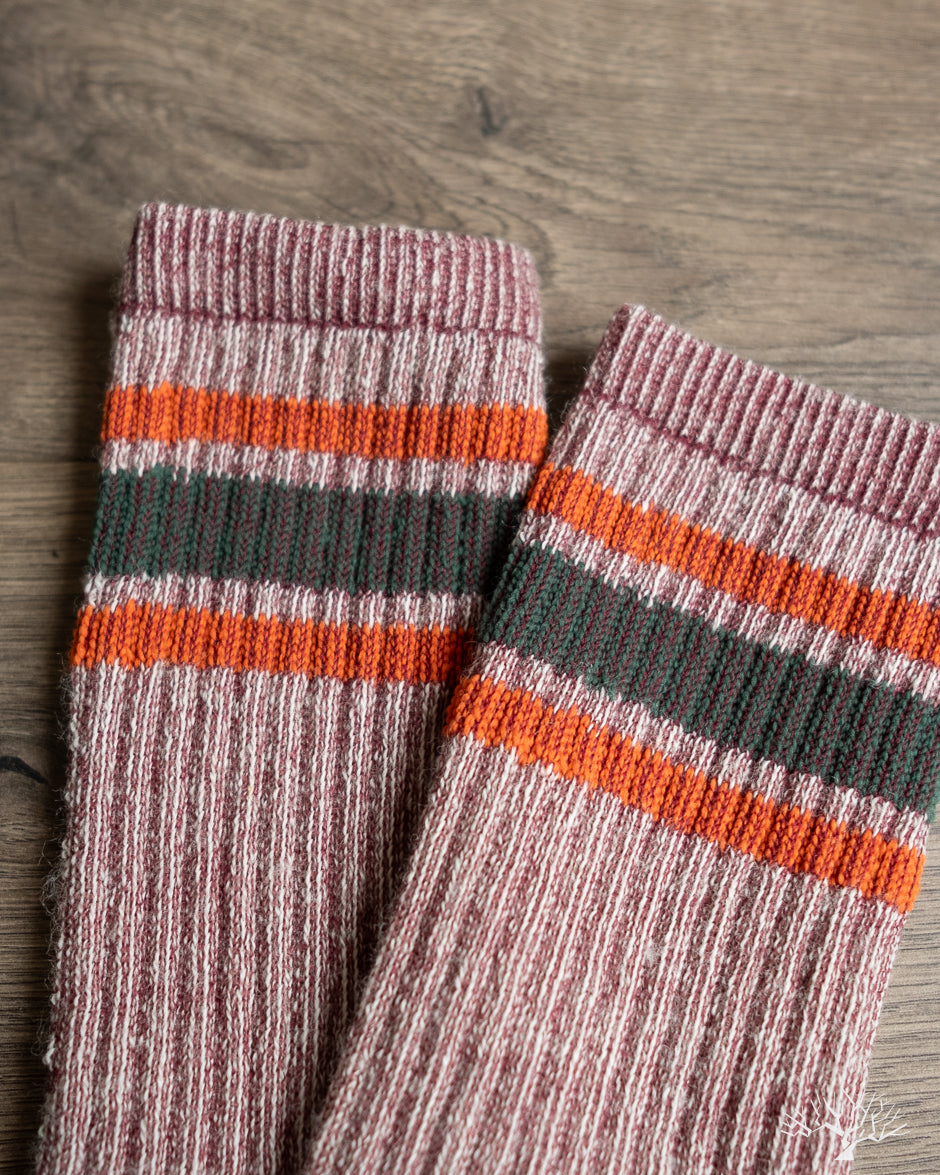 American Trench - Merino Activity Sock - Maroon – Withered Fig