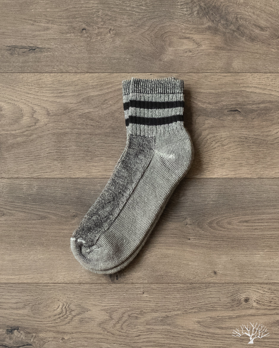 American Trench - Merino Activity Quarter Crew Sock - Grey – Withered Fig