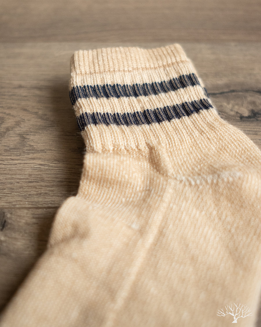 American Trench - Merino Activity Quarter Crew Sock - Tan – Withered Fig