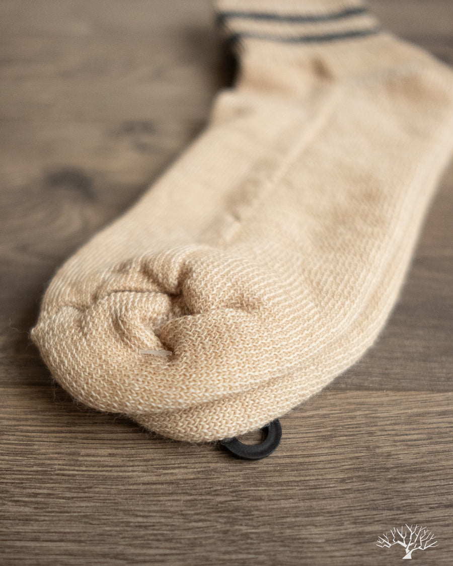 American Trench - Merino Activity Quarter Crew Sock - Tan – Withered Fig