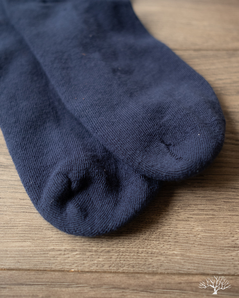 American Trench - Sam Crew Sock - Navy – Withered Fig