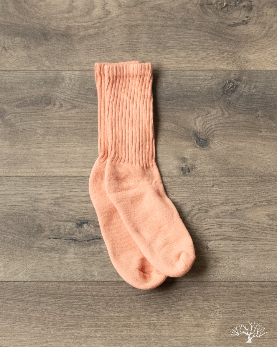 American Trench - The Solids Crew Sock - Light Pink – Withered Fig