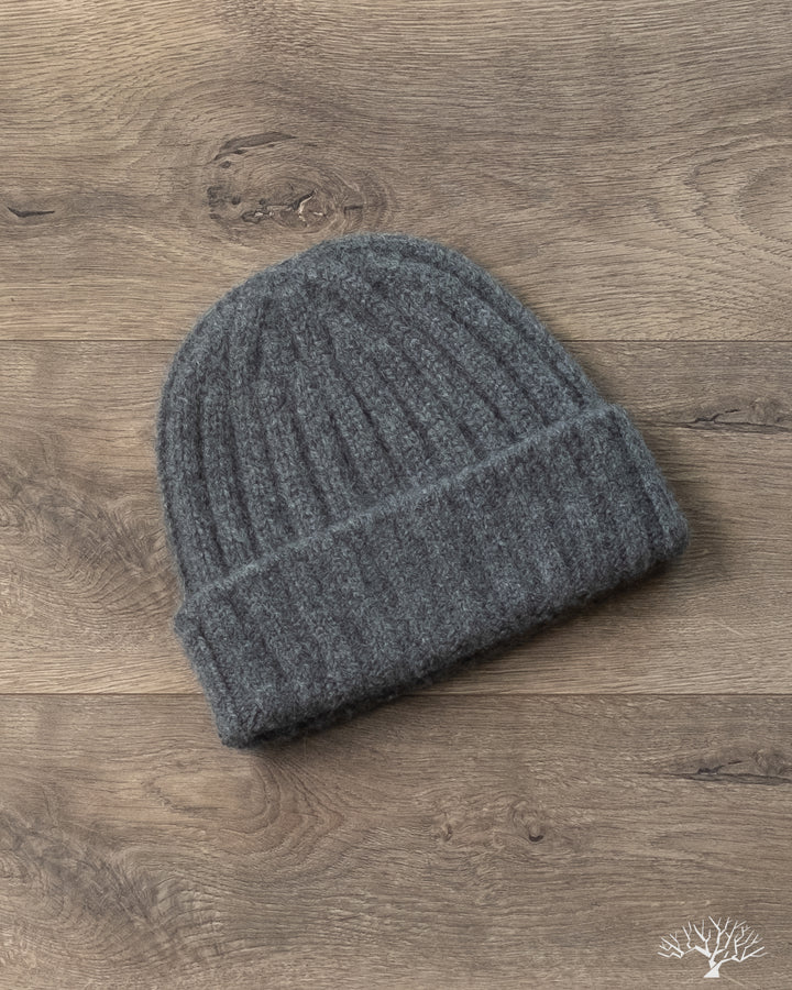 Câbleami - Cashmere 2x2 Rib Watch Cap - Black – Withered Fig