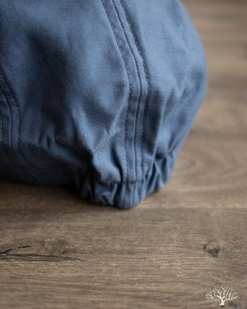 Câbleami - Light Back Satin Soft Bill Cap - Blue x Navy – Withered Fig