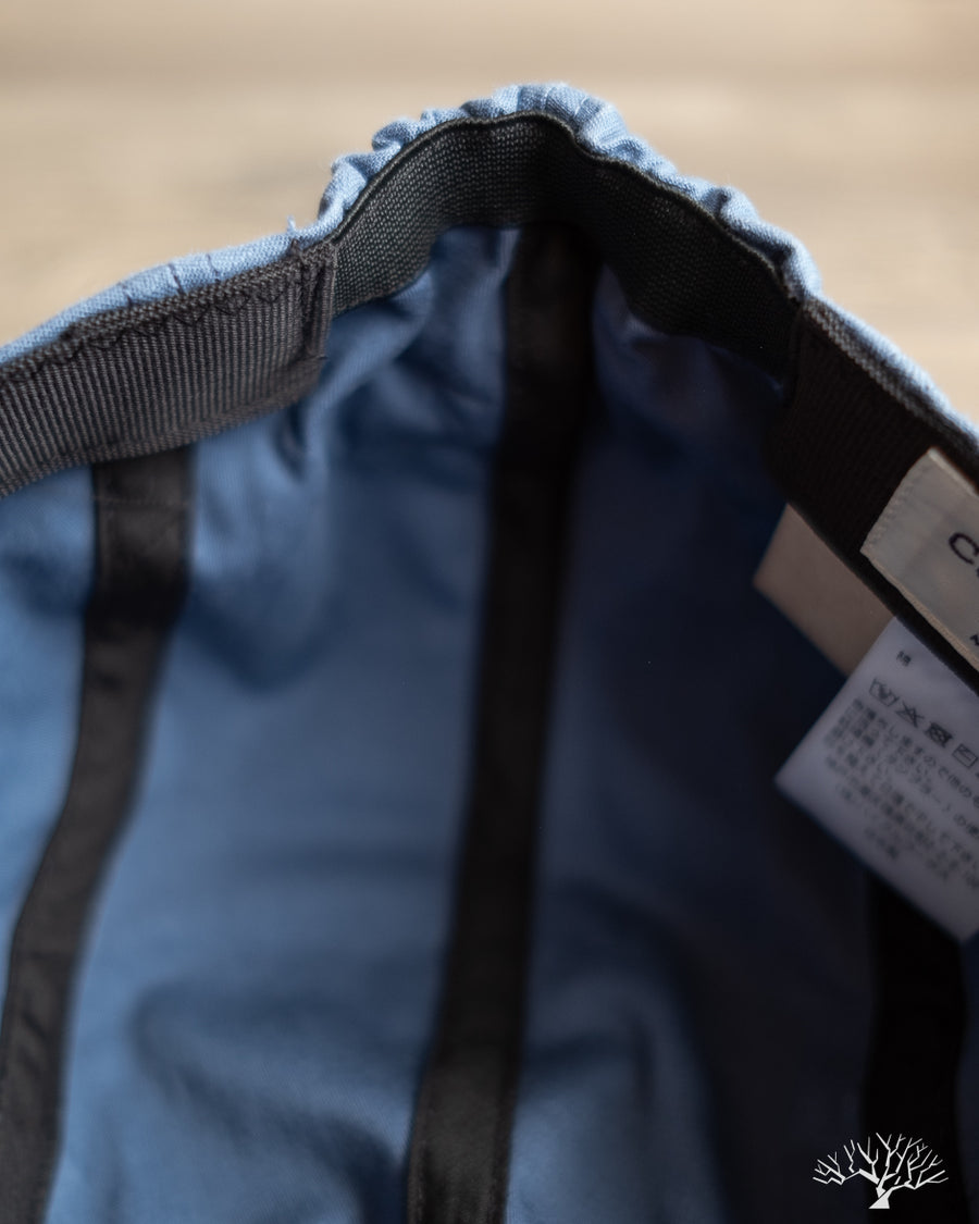 Câbleami - Light Back Satin Soft Bill Cap - Blue x Navy – Withered Fig