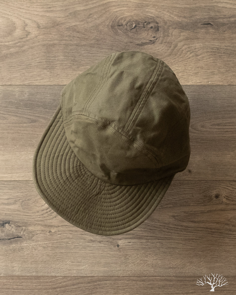 Câbleami - Light Back Satin Soft Bill Cap - Dark Olive – Withered Fig