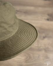 Câbleami - Light Back Satin Soft Bill Cap - Dark Olive – Withered Fig