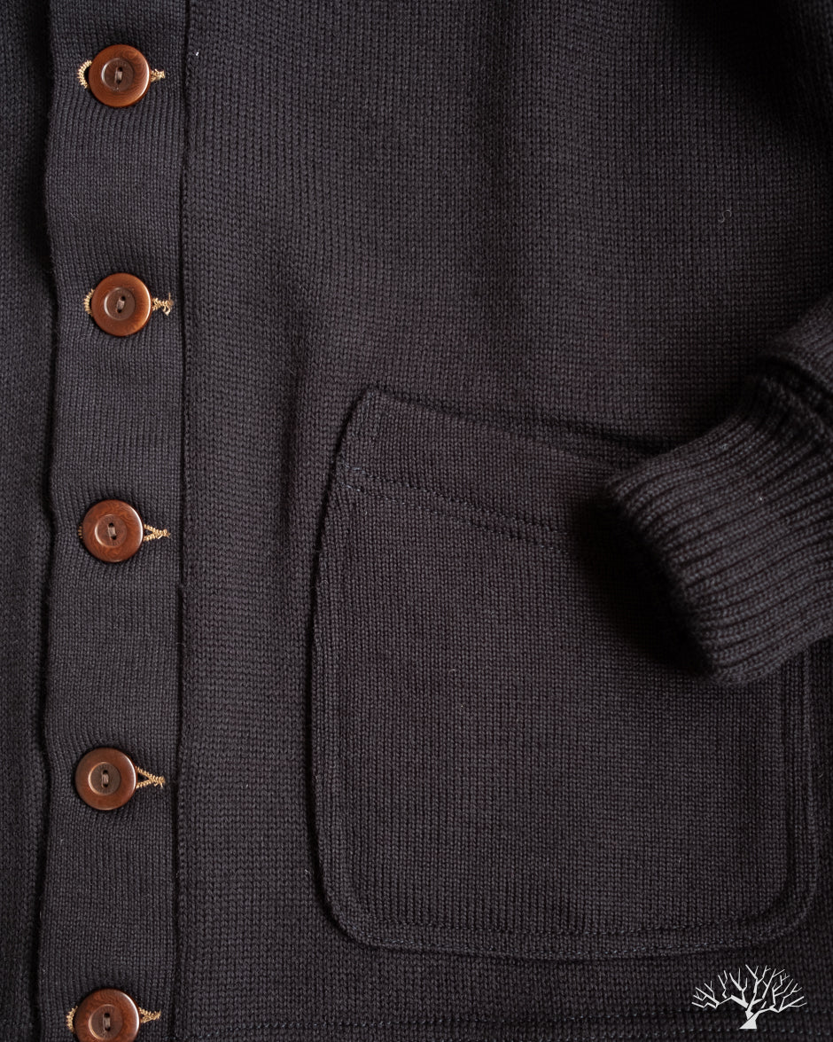 Dehen 1920 - Shawl Sweater Coat 2.0 - Black (Modified) – Withered Fig