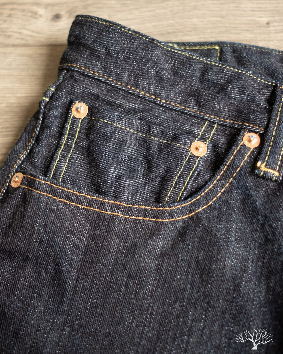 The Flat Head - FN-D112 - 14.5oz Left Hand Twill Relax Tapered Selvedge ...