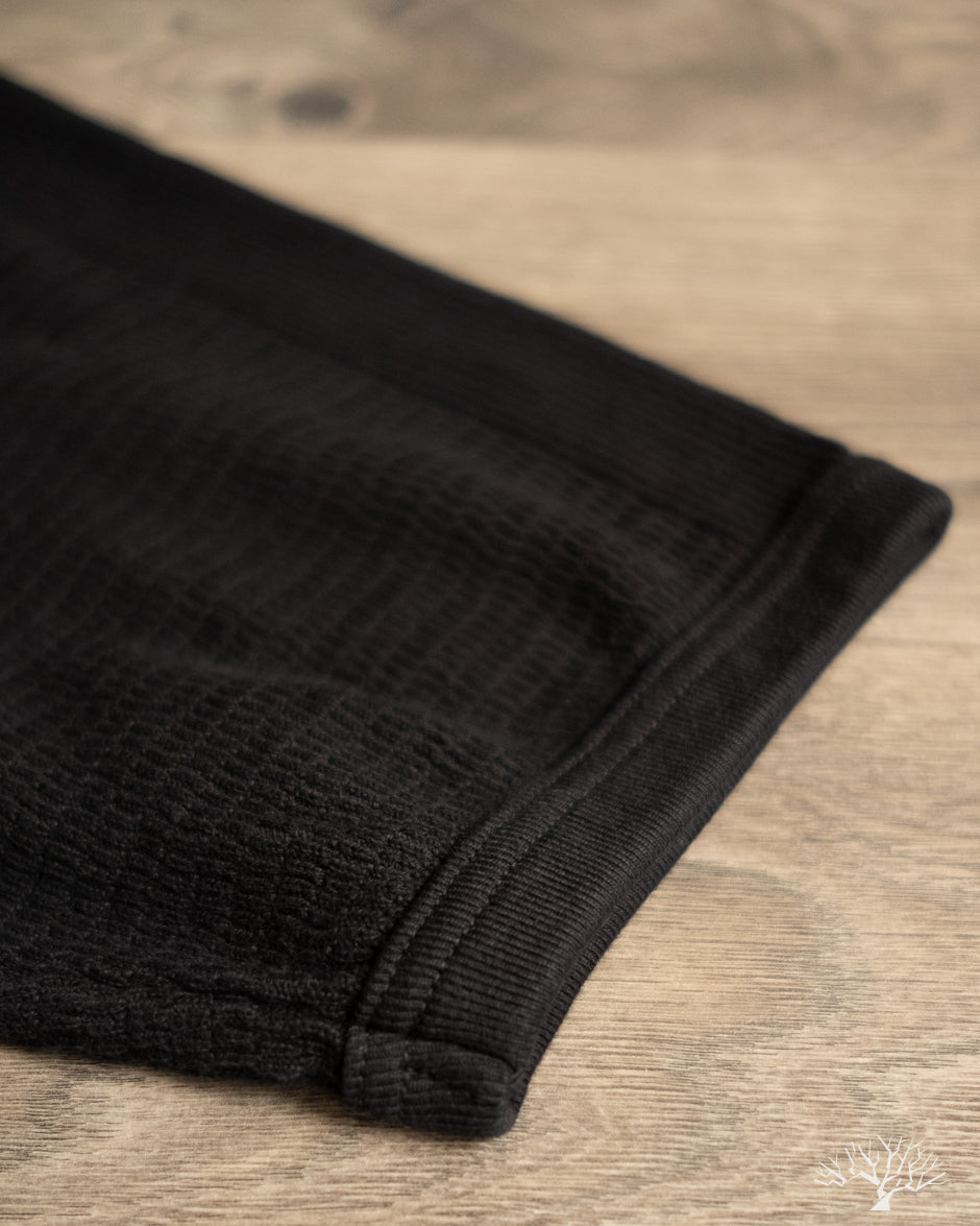 The Flat Head - FN-THW-002 - Thermal Raglan Sleeve Tee - Black ...