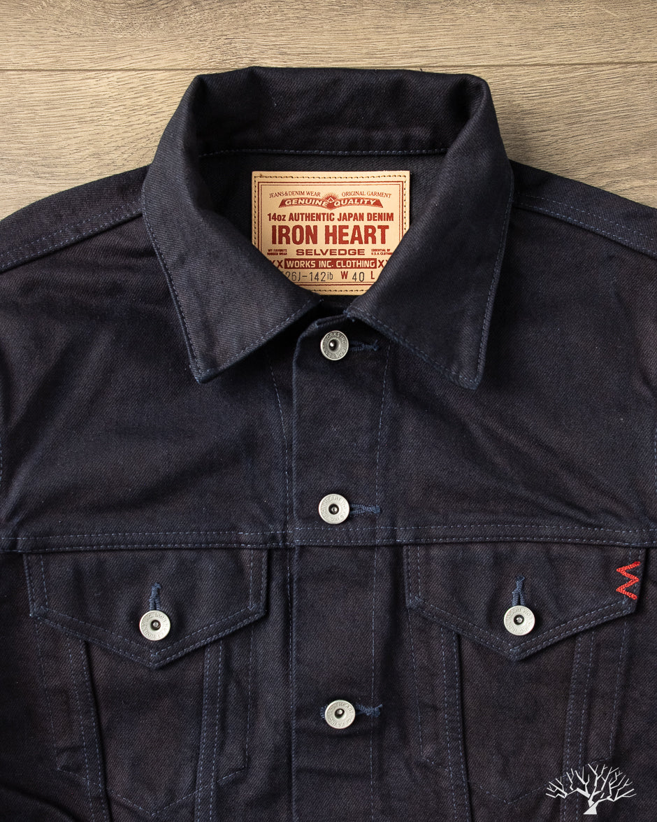 Iron Heart - IH-526J-142ib - 14oz Selvedge Denim Modified Type III ...