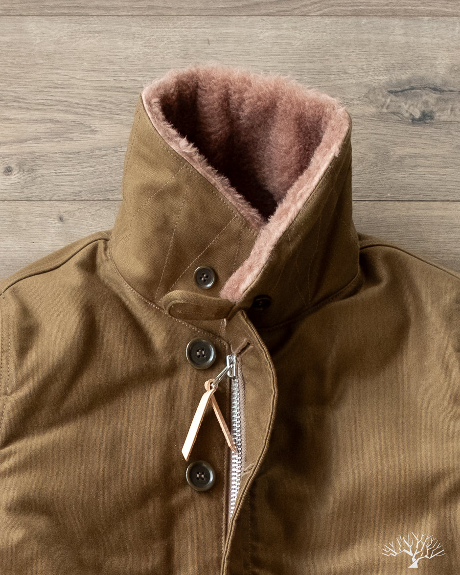 Iron Heart - IHM-35-ODG - Whipcord N1 Deck Jacket - Olive Drab Green ...