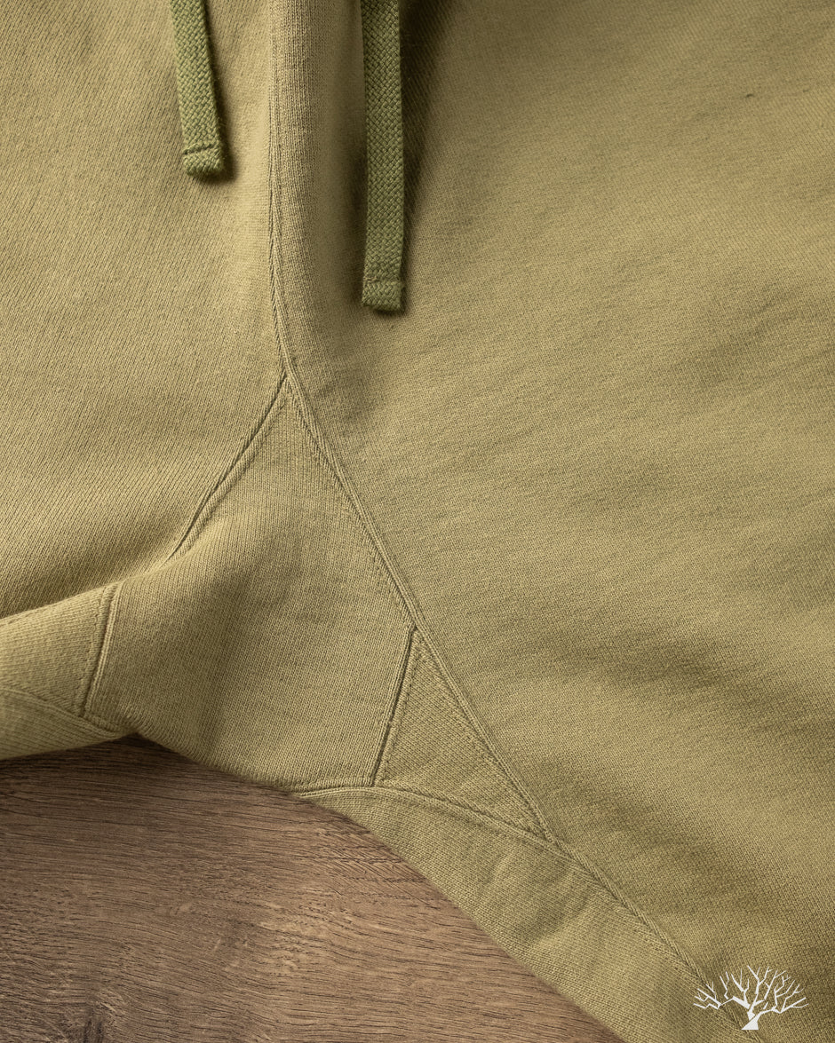 Iron Heart - IHSW-70-OLV - 14oz Ultra Heavyweight Loopwheel Cotton ...