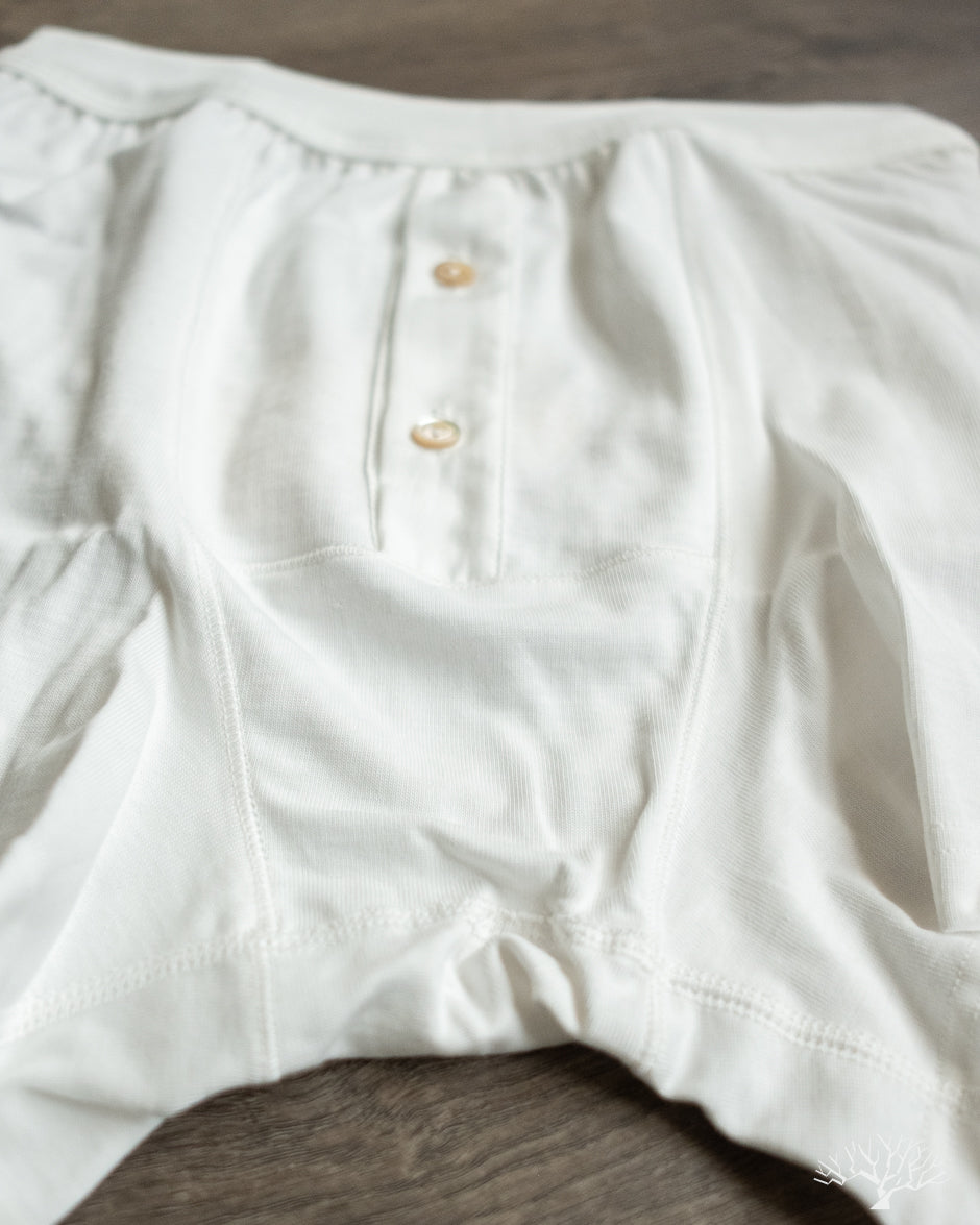 Merz b. Schwanen - 255 Loopwheel Underwear Boxer Briefs - White ...