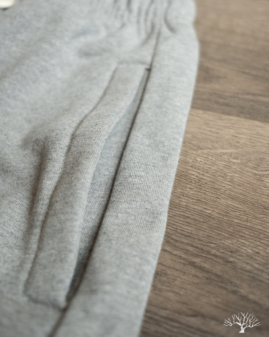 Merz b. Schwanen - 3S50 Loopwheel Heavy Sweatpants - Grey Melange ...