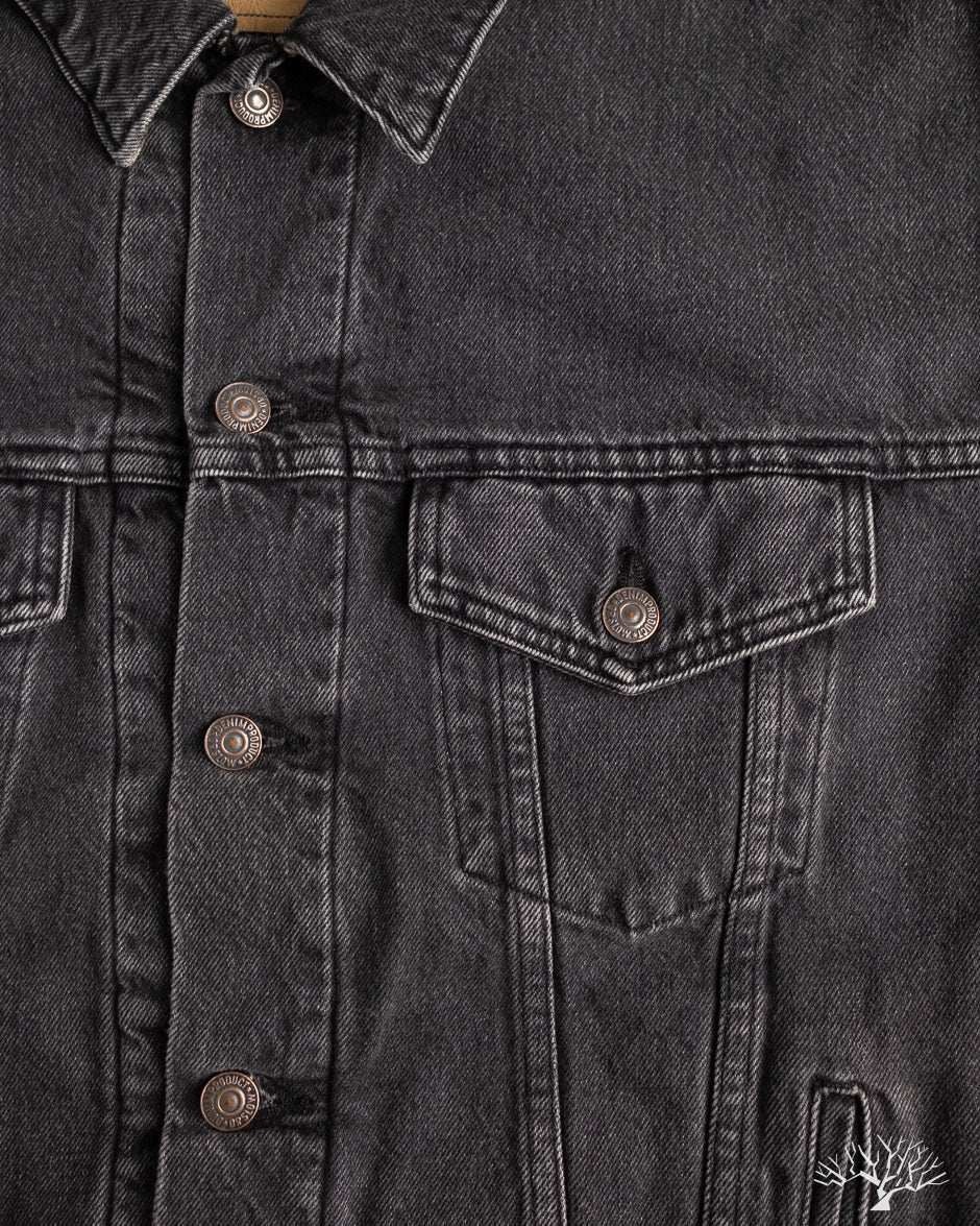 orSlow - Organic Cotton Flannel Check Lining Type 3 Denim Jacket ...