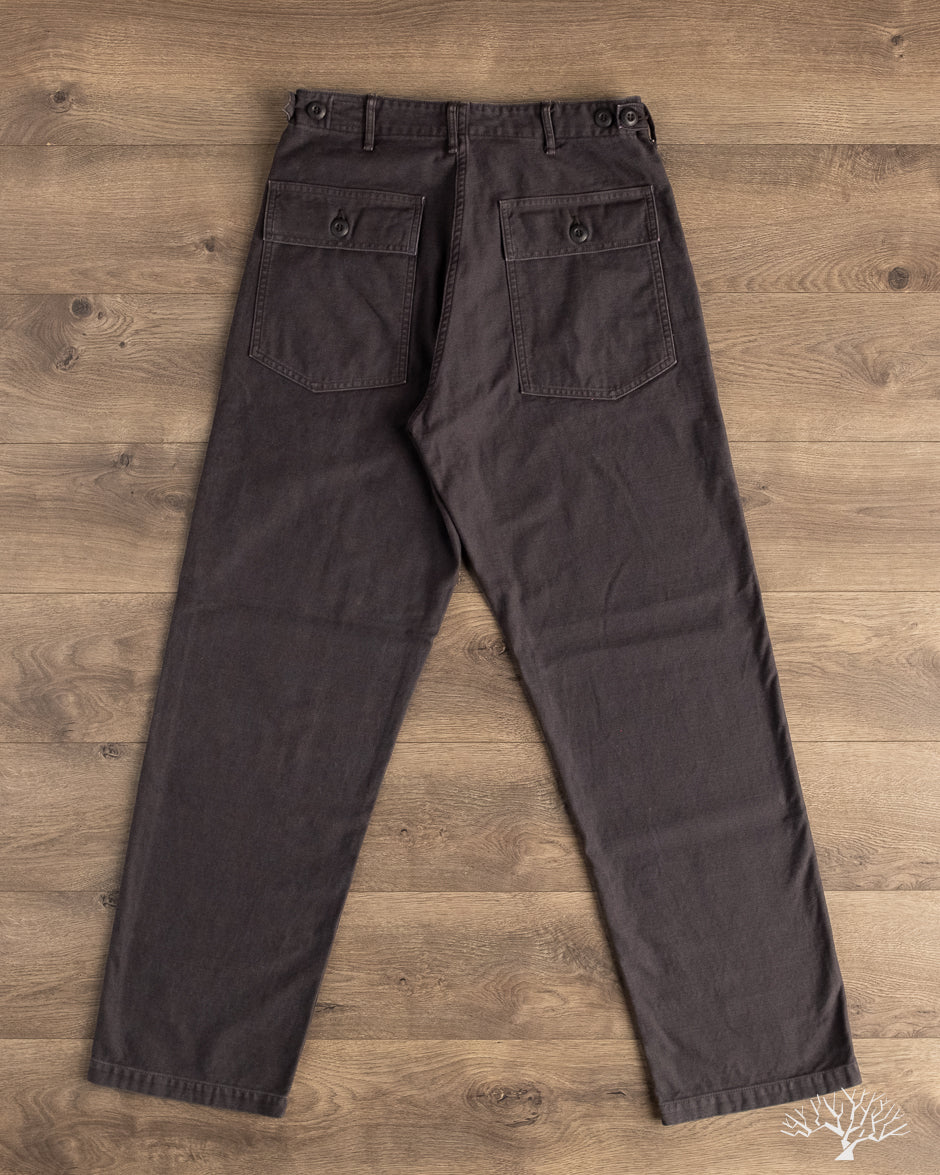 orSlow - Regular Fit Fatigue Pants - Black Stone – Withered Fig