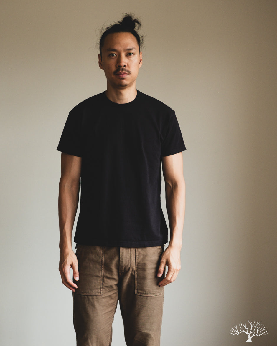 The Rite Stuff - Heavyweight 9oz Loopwheel Tee - Black – Withered Fig