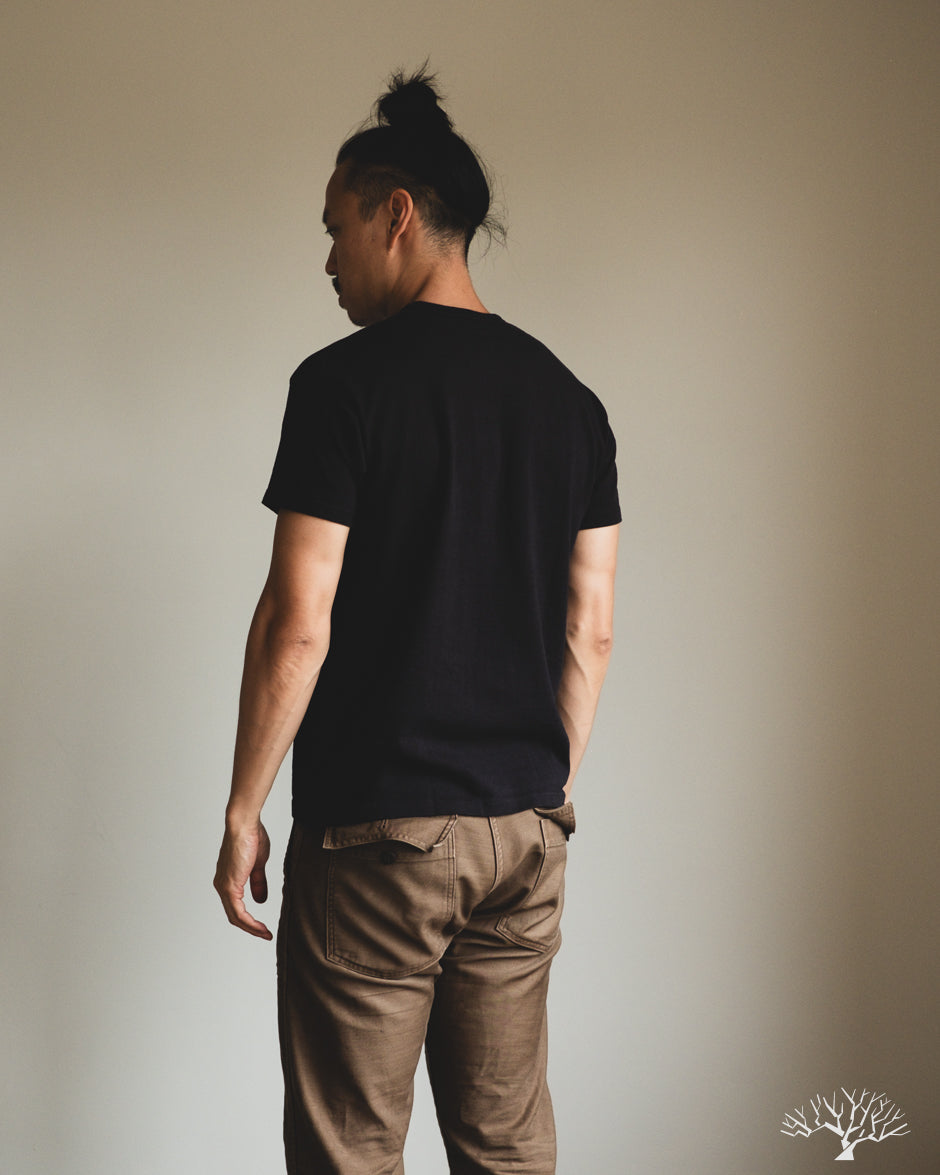 The Rite Stuff - Heavyweight 9oz Loopwheel Tee - Black – Withered Fig