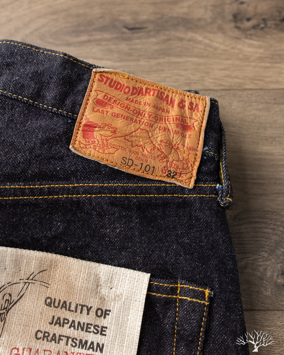 Studio d'Artisan - SD-101 - 15oz Selvedge Regular Straight Denim ...