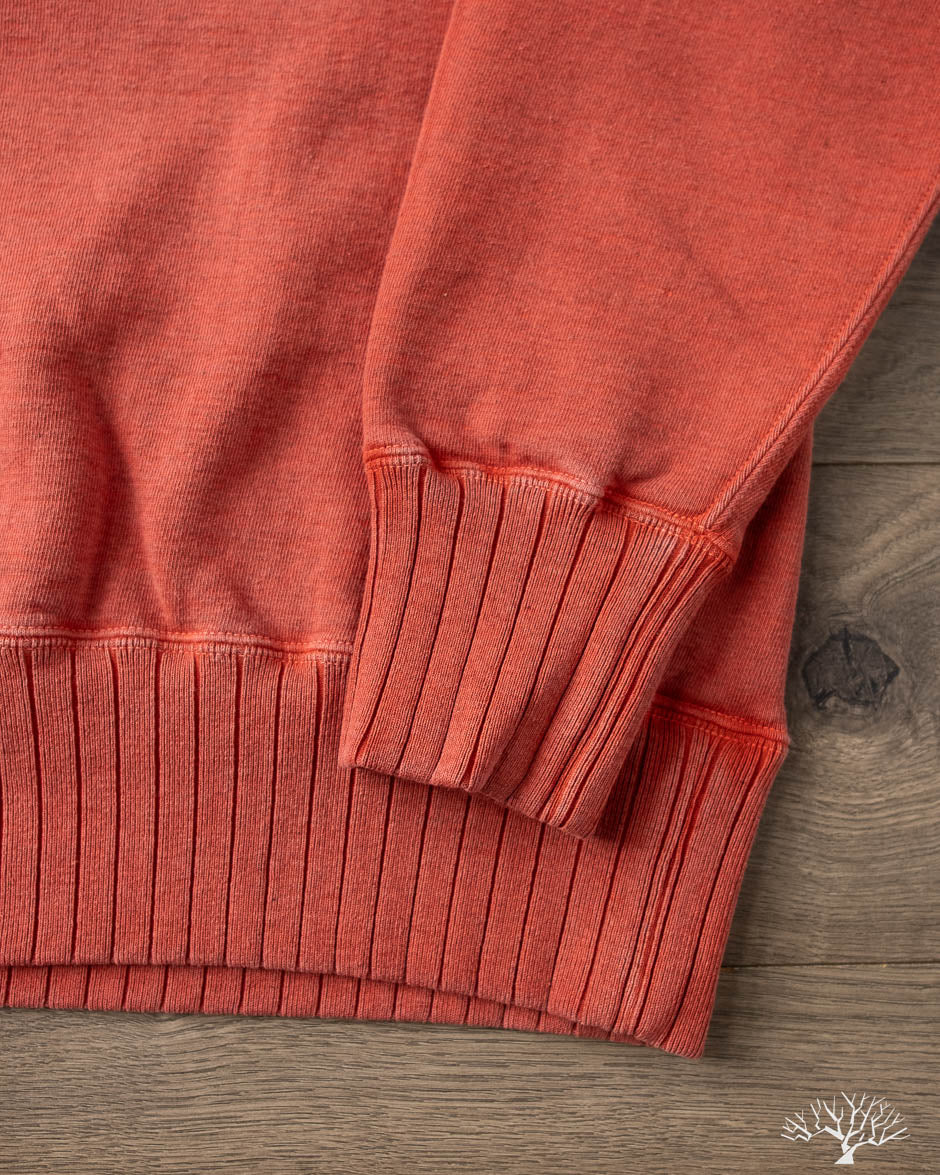 Studio d'Artisan - Bengara-Dyed Loopwheel Crewneck Sweatshirt ...