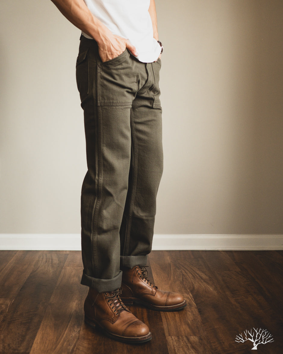 UES - Baker Pants - Olive – Withered Fig