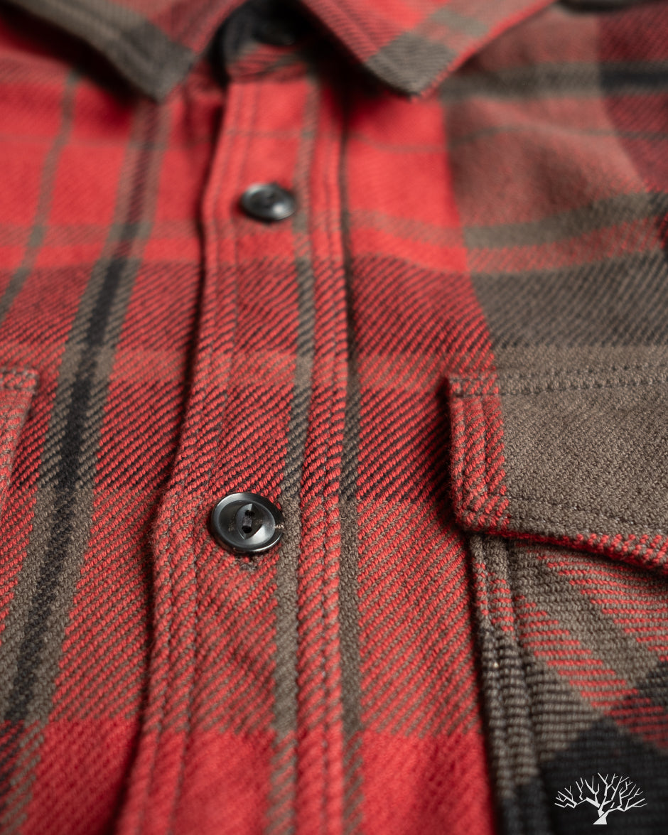 UES - Extra Heavy Flannel (502552) - Red – Withered Fig