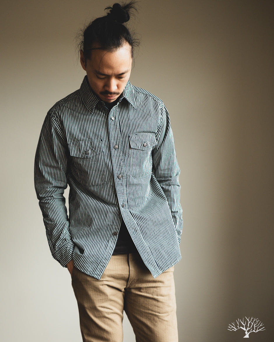 UES - Traveling Shirt - Hickory – Withered Fig