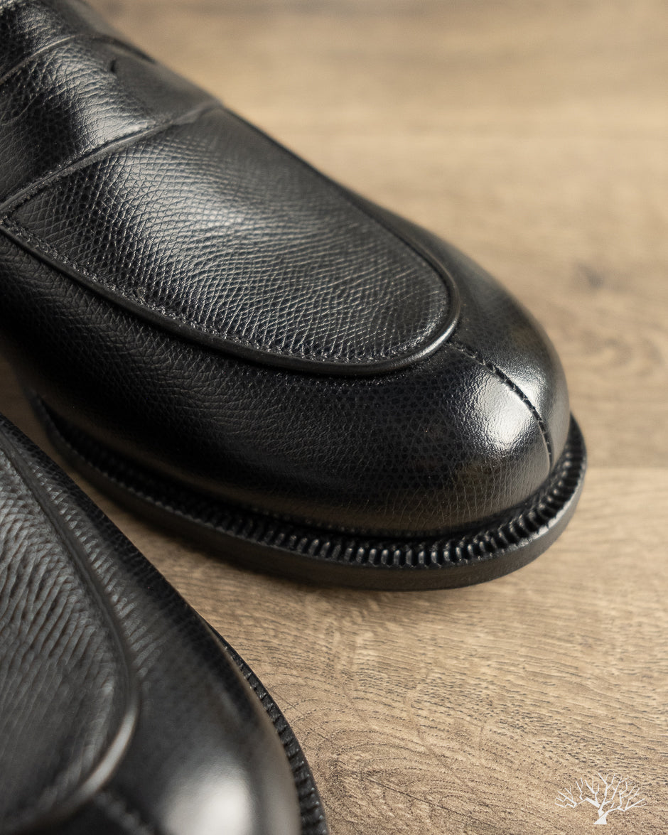 Viberg - Bristol Loafer - Black Alpine Calf - 1905 – Withered Fig