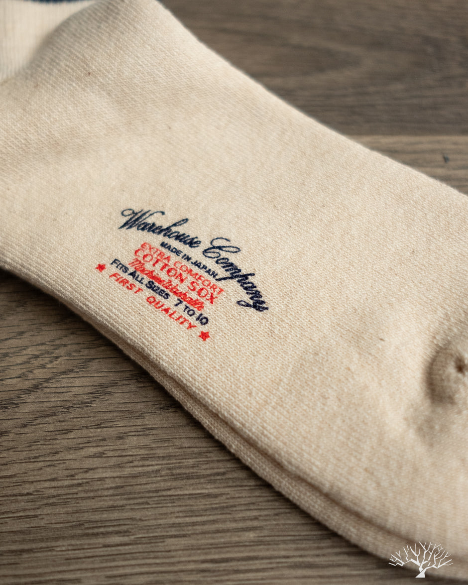 Warehouse - Cotton Pile Sock - Navy – Withered Fig