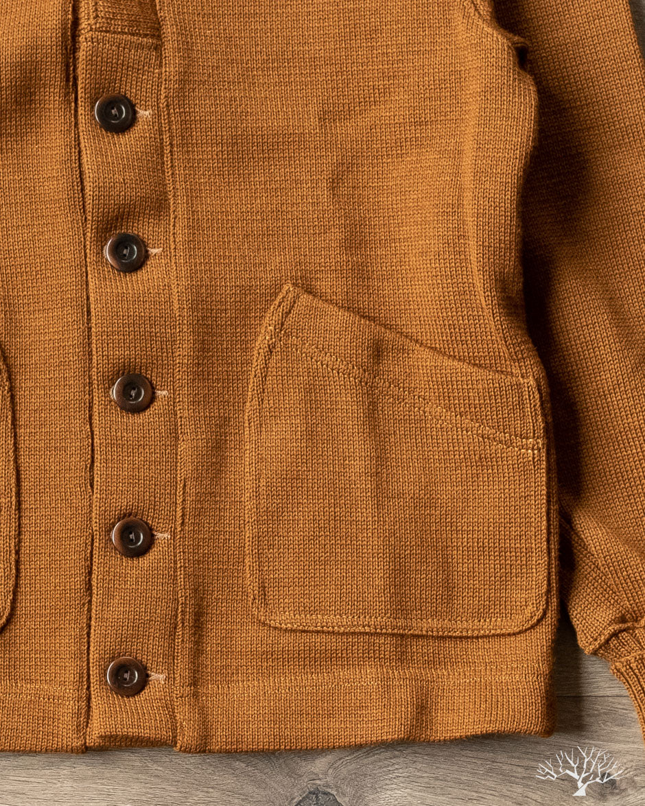 Dehen 1920 - Shawl Sweater Coat 2.0 - Whiskey (Modified) – Withered Fig