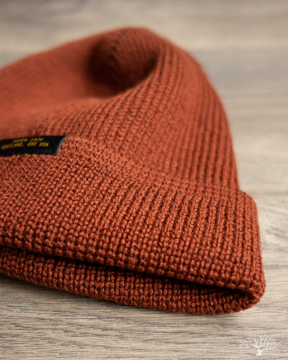 Dehen 1920 - Wool Knit Watch Cap - Tobacco – Withered Fig