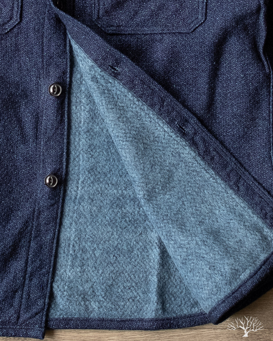 UES - Extra Heavy Flannel - Indigo – Withered Fig