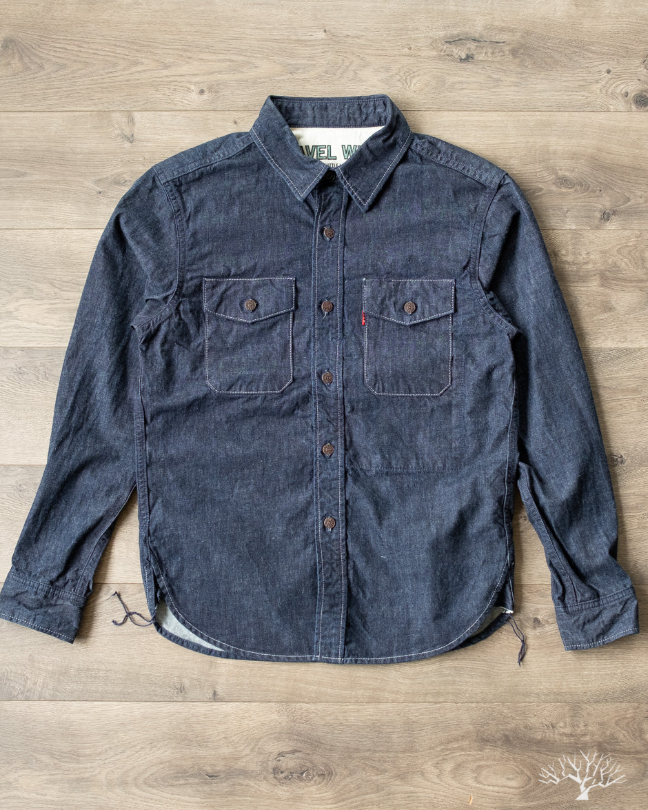 UES - Traveling Shirt - Denim – Withered Fig