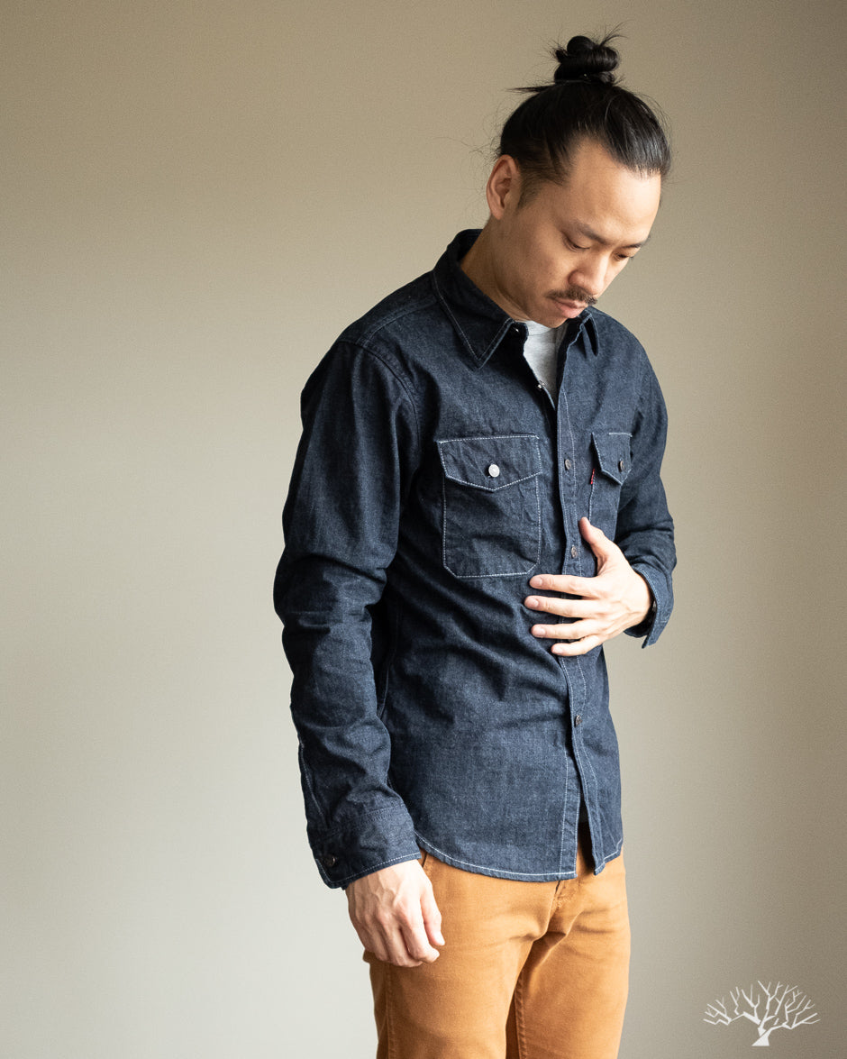 UES - Traveling Shirt - Denim – Withered Fig