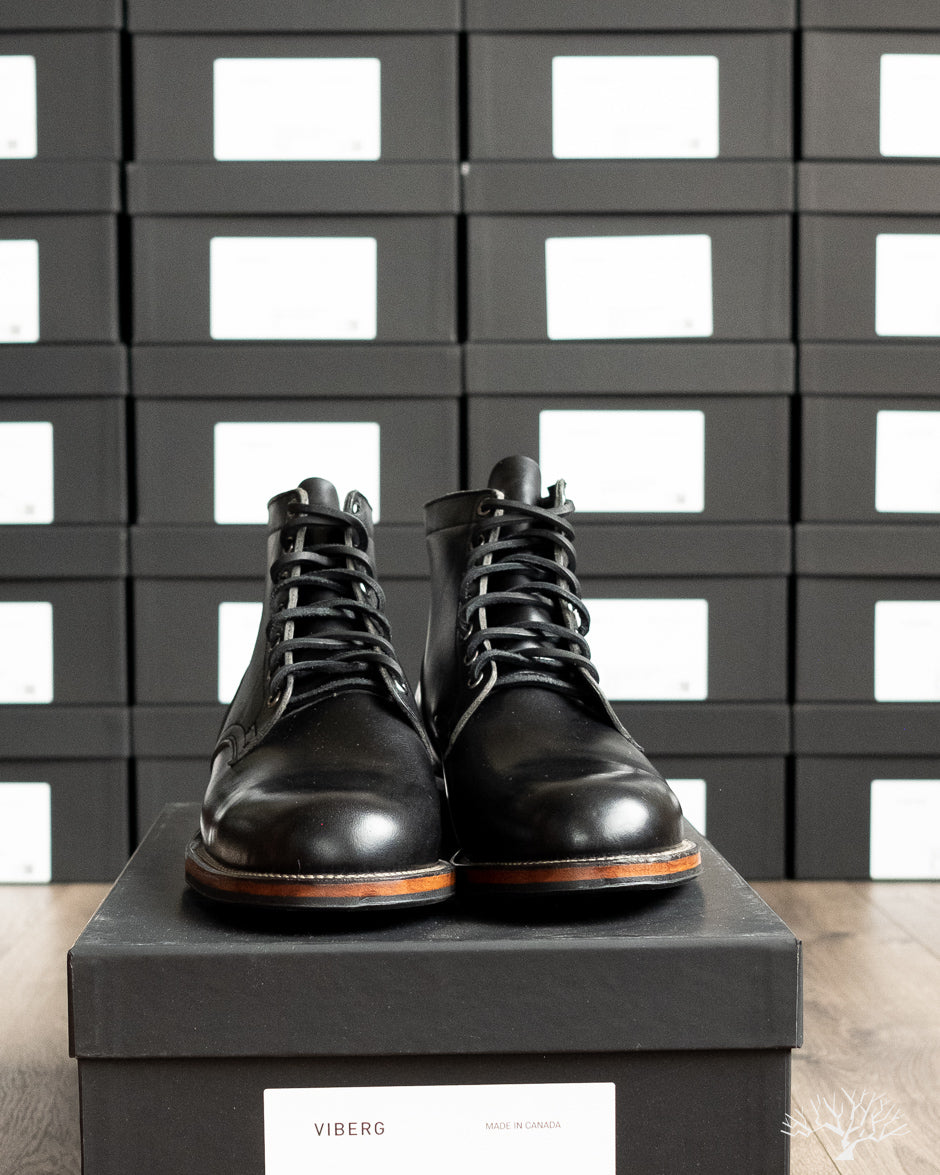 Viberg - Service Boot - Black Chromexcel - 2030 – Withered Fig